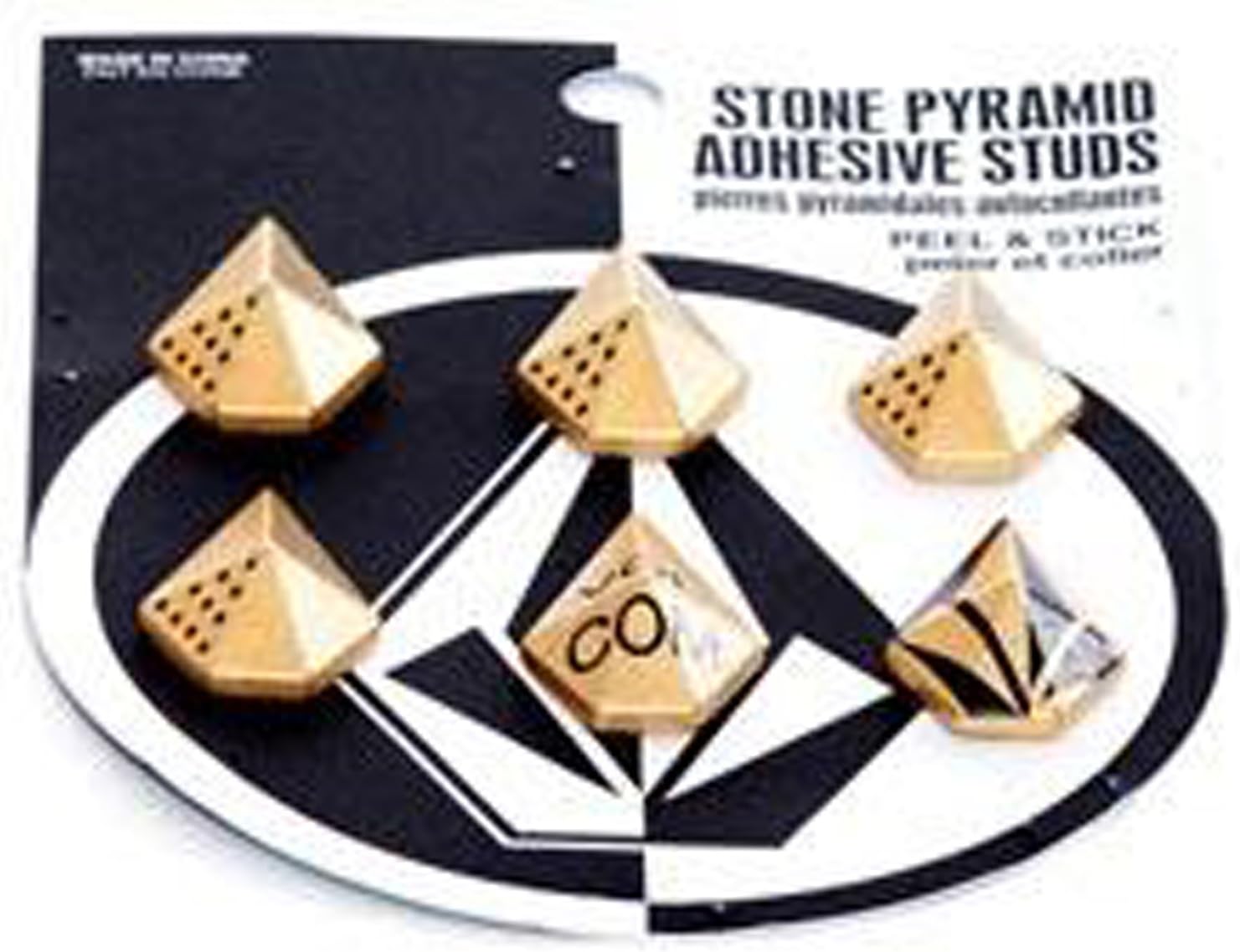 Amazon.com : Volcom Stone Pyramid Adhesive Studs For Snowboard Deck ...