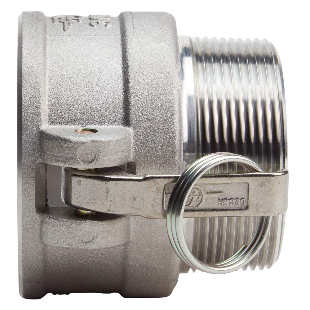 Snapklik.com : 3" X 3" Aluminum Camlock Fittings - Hose Coupler - Type ...
