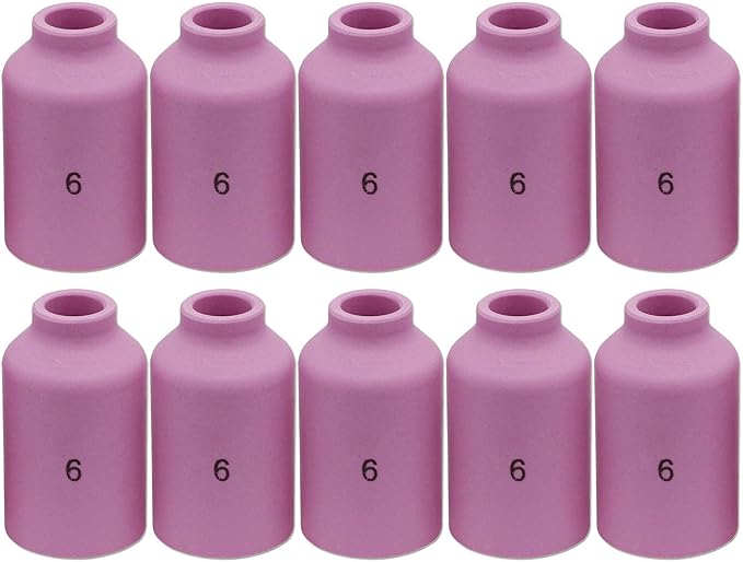 TIG Alumina Nozzles Ceramic Shield Cup 54N16#6 3/8" For DB PTA SR WP 17 ...