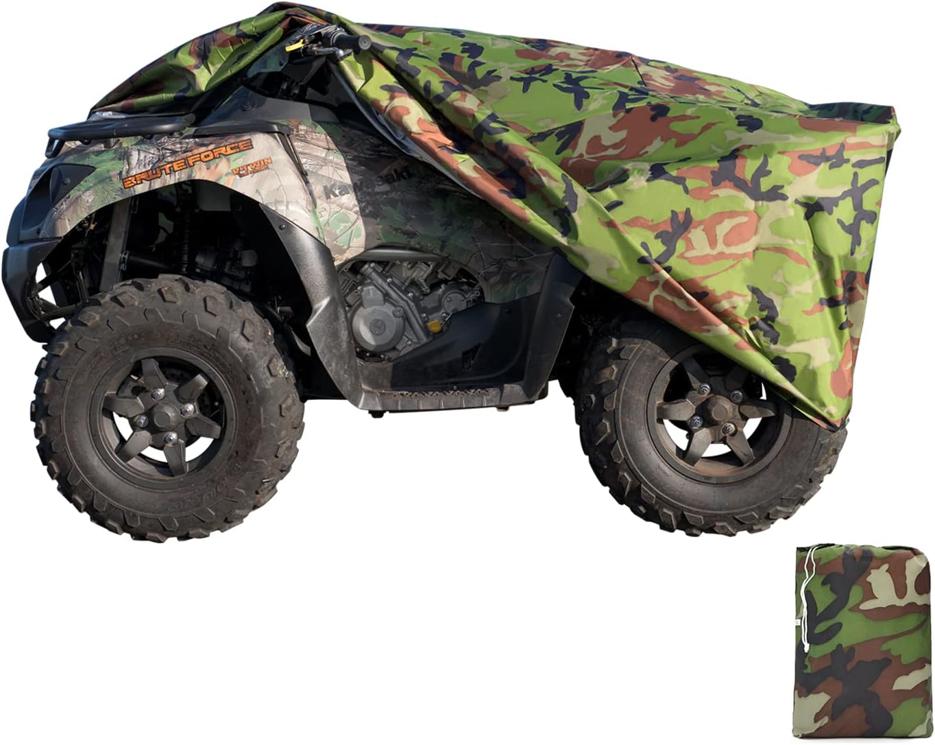 XYZCTEM Waterproof ATV Cover, Heavy Duty Meterial Protects 4 Wheeler ...