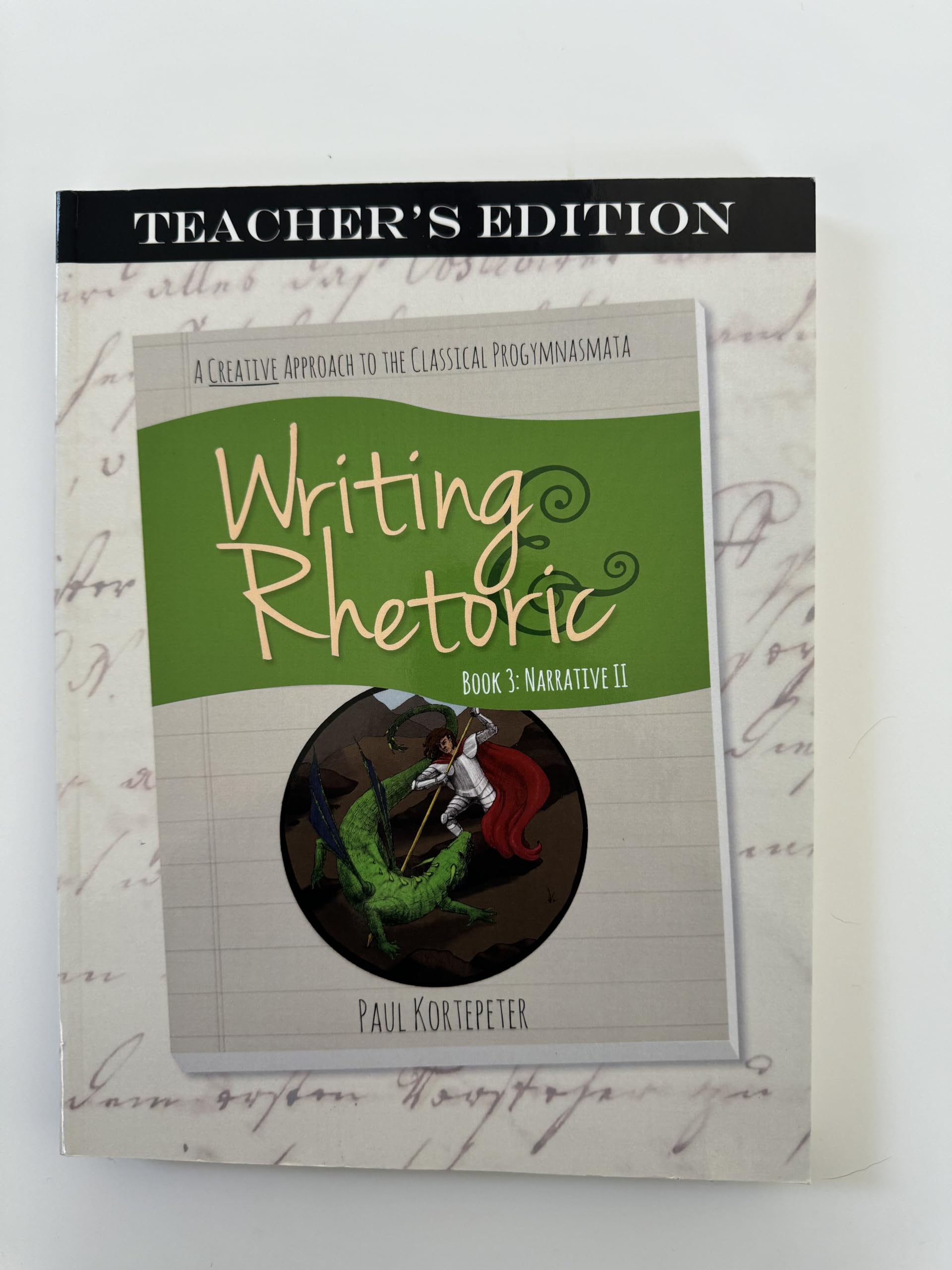 Amazon.com: Writing & Rhetoric Book 3: Narrative II - Teacher's Edition ...