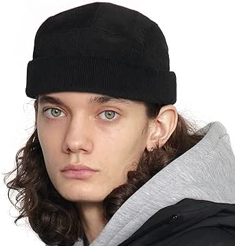 Amazon | [UNDERCONTROL] コーデュロイ つばなし トロール レオン ハーバー ロール カフ ミキ ウォッチ キャップ ユニセックス セーラー スカル アウトドア ハット ...