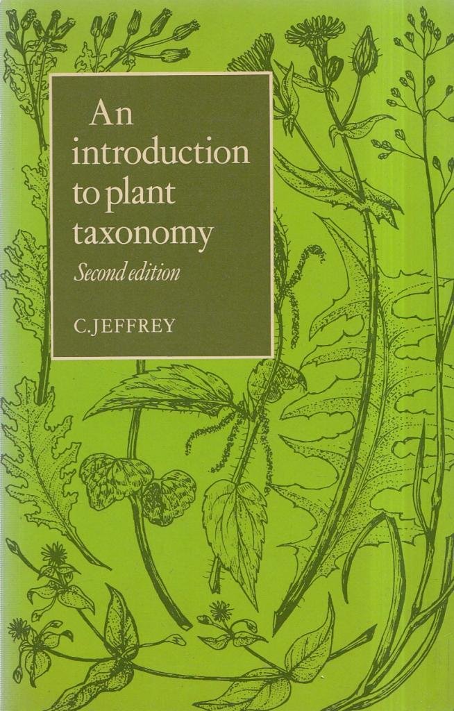 Amazon.com: An Introduction to Plant Taxonomy: 9780521287753: Jeffrey ...