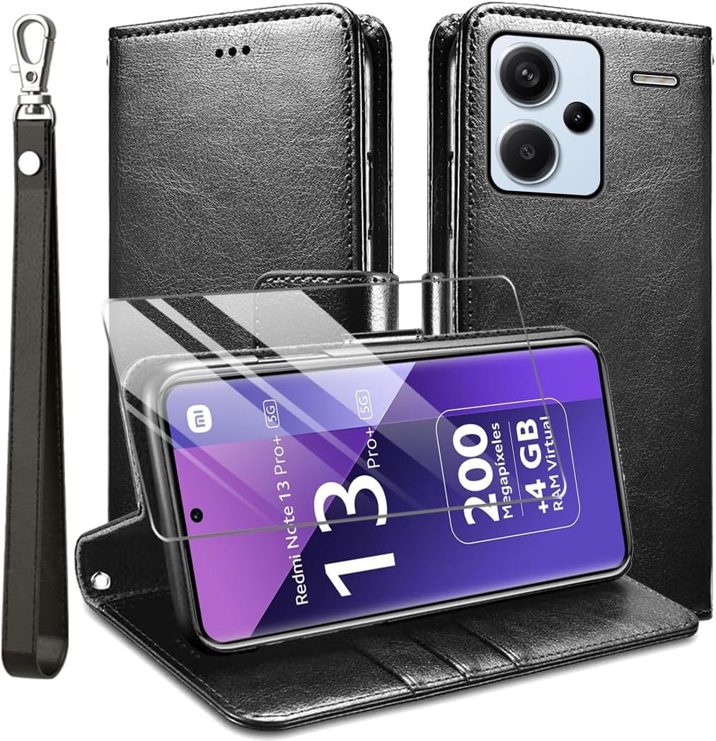 Coque pour Xiaomi Redmi Note 13 Pro+5G,avec Verre trempé Protection ...