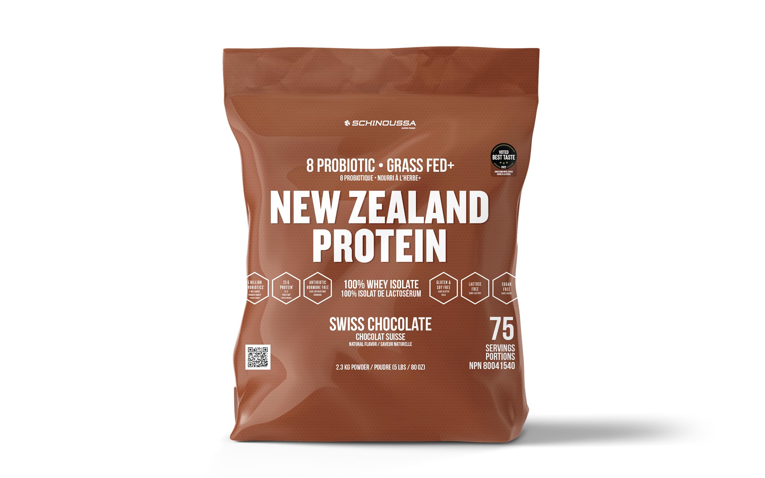 Schinoussa Swiss Chocolate Whey Protein Isolate (Pack of 1) | 2.3 KG ...