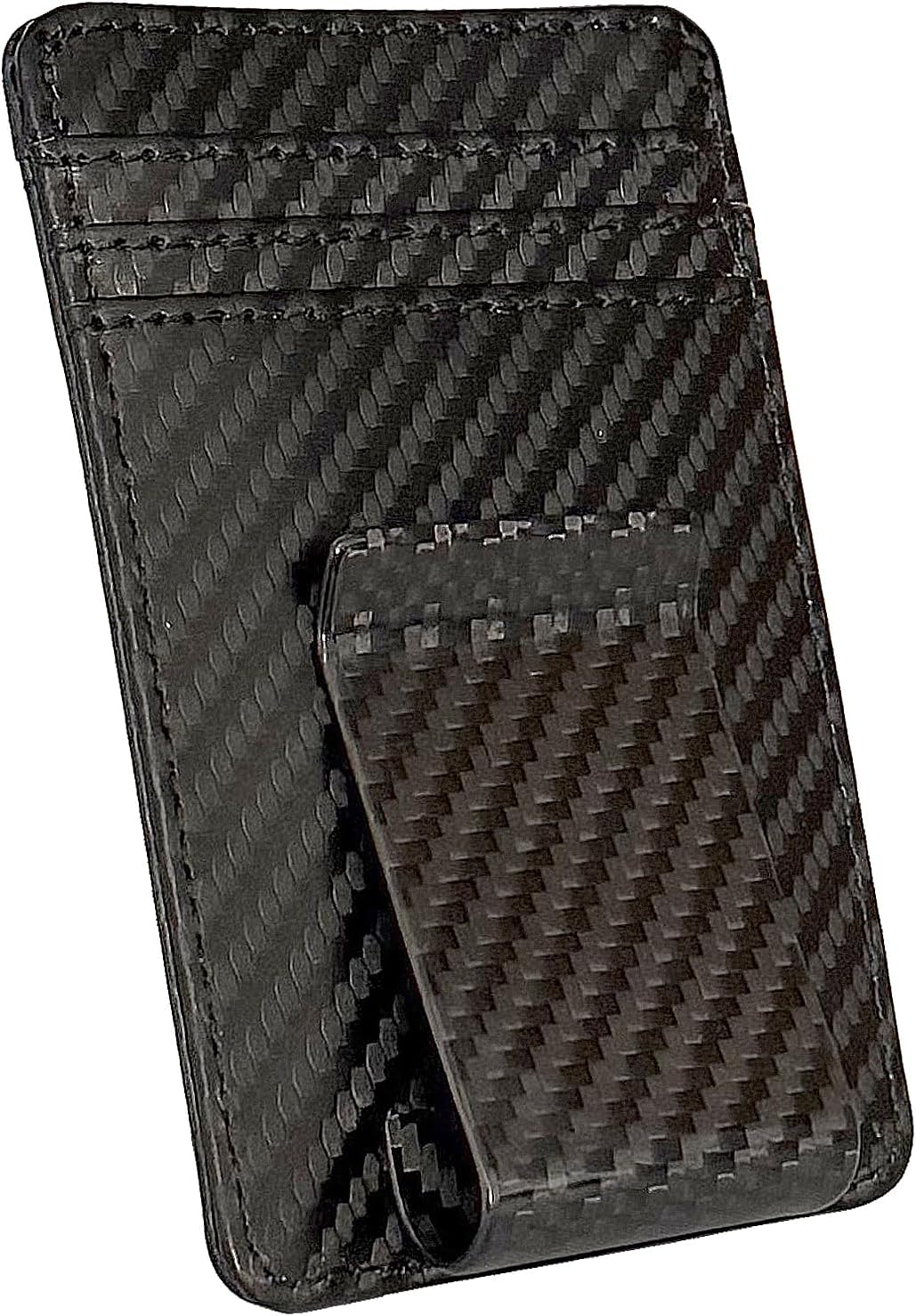 Xuduvay Money Clip for Men Wallet Slim Carbon Fiber Wallet Clip ...