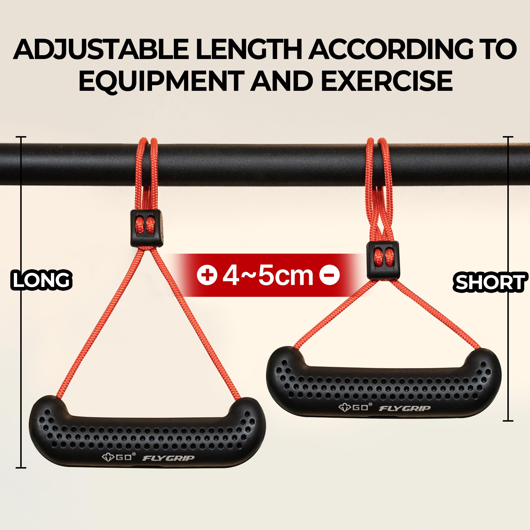Snapklik.com : GD Fly Grip Pull Up Handles For Neutral Grip & LAT Pull ...