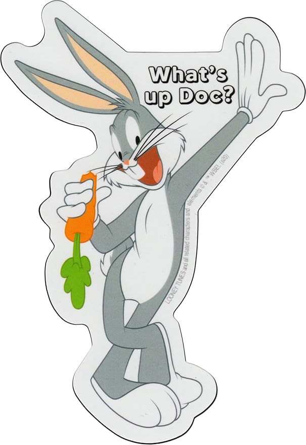 Amazon.com: Looney Tunes - Bugs Bunny "What's Up Doc?" - Die Cut ...