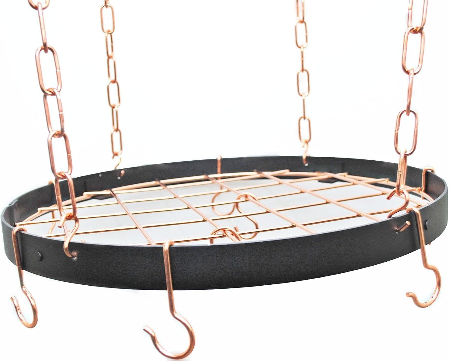 Amazon.com: Rogar International Corporation 8017 Round Pot Rack with ...