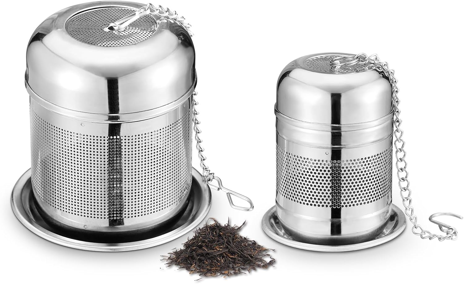 Amazon.com: Inefticism 2 Pcs Tea Infuser for Loose Tea, Coffee and ...