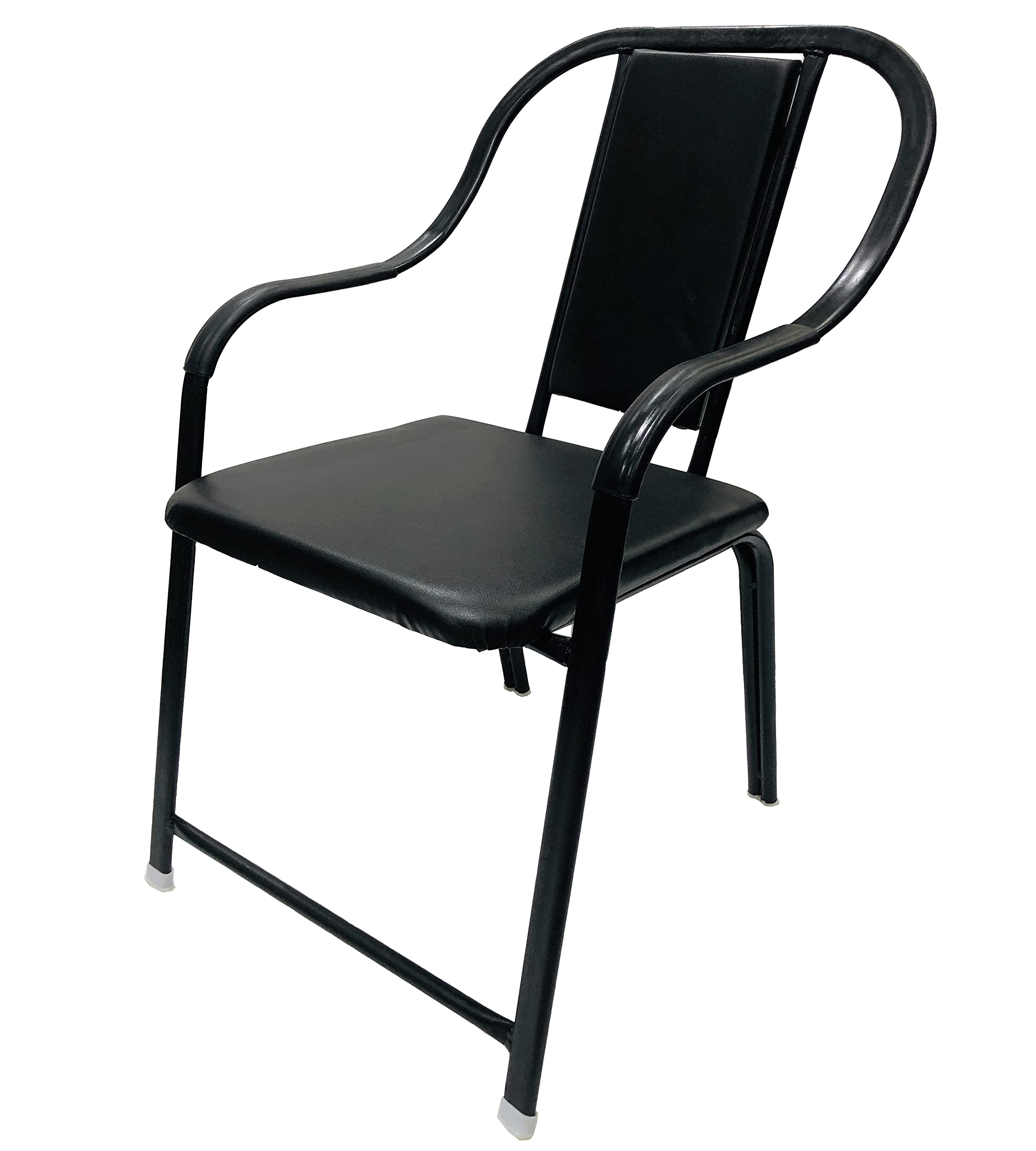 P P CHAIR Office Chair Visitor Chair with arm Rest with Steel Frame and ...