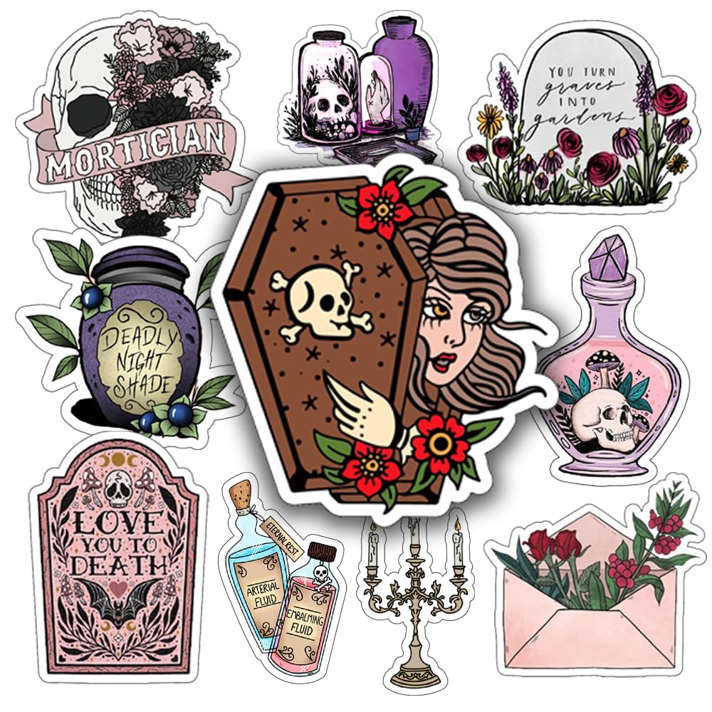 Amazon.com: Mortuary Decal, Funeral Directors Stickers for Morticians ...