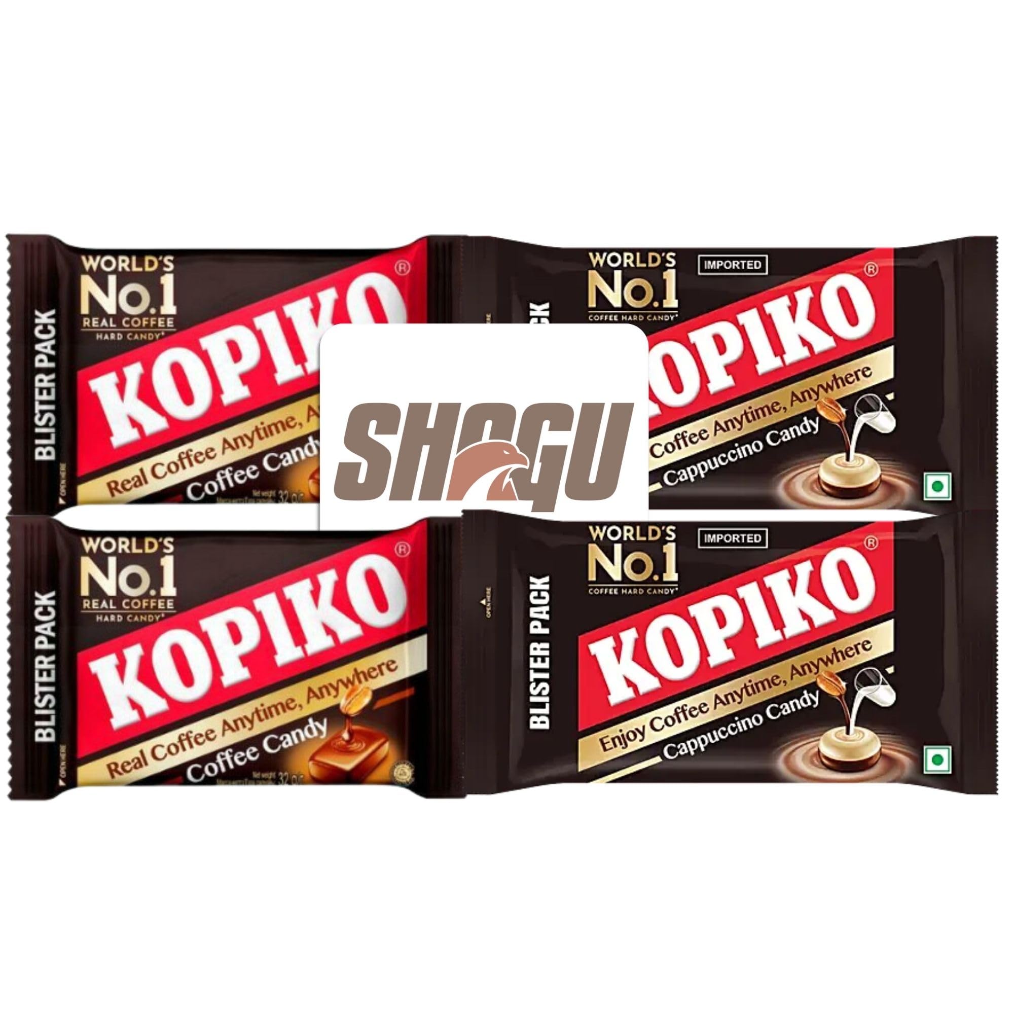 Amazon.com : Coffee Candy Bundle. Includes 2 Blister Packs of Coffee ...