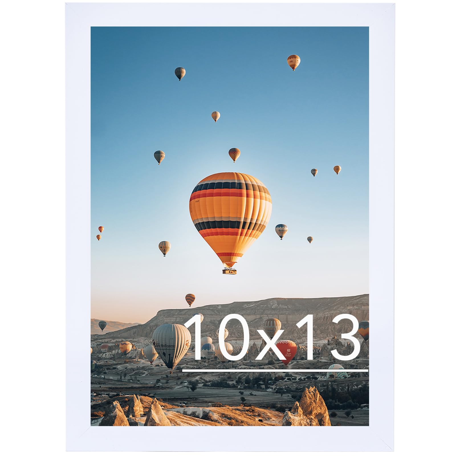 Amazon.com - JCJMY 10x13 Picture Frame White for Wall Hanging, Wall ...