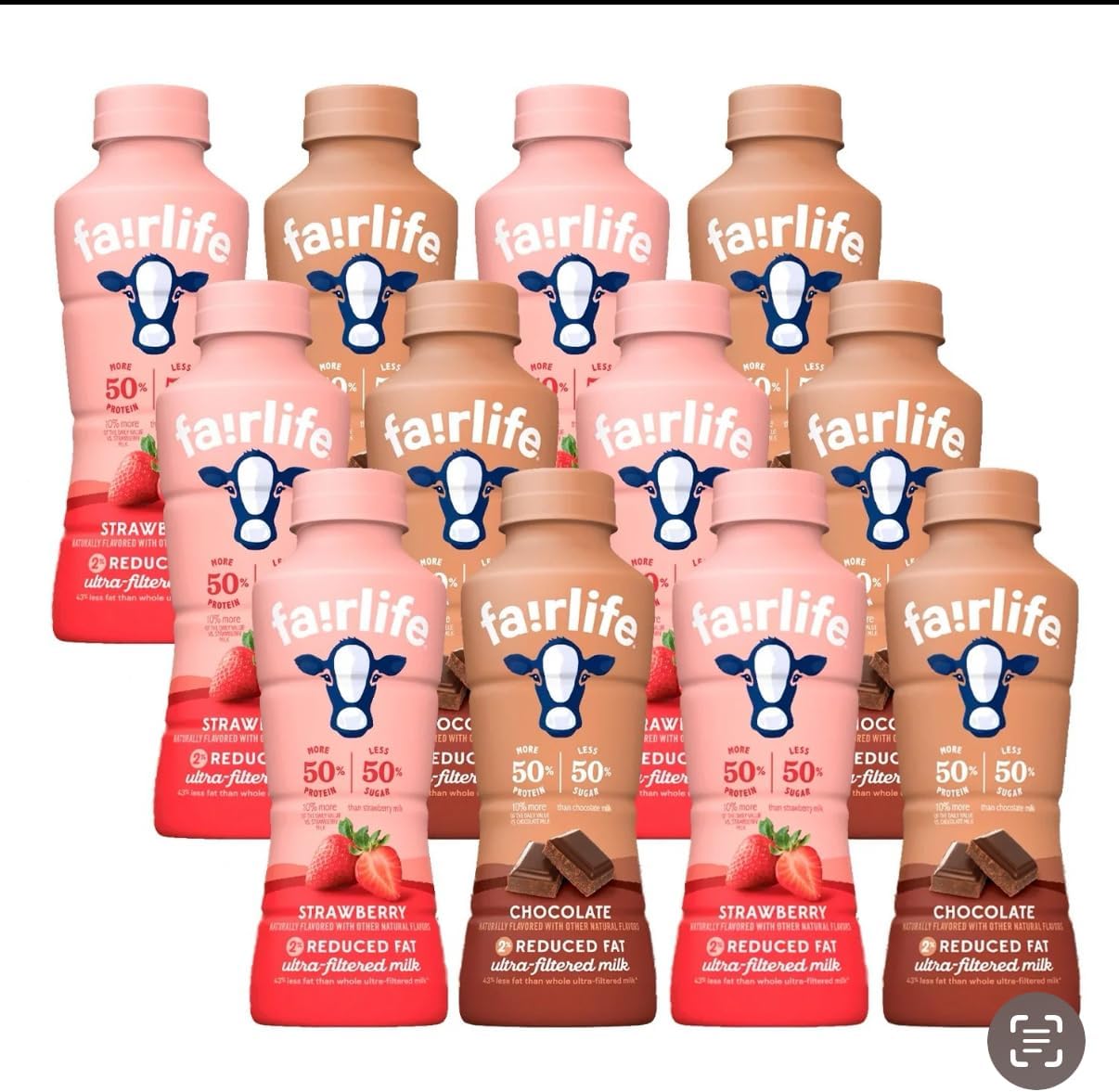 Amazon.com: Fairlife Variety Pack - Rich Chocolate & Very Strawberry ...