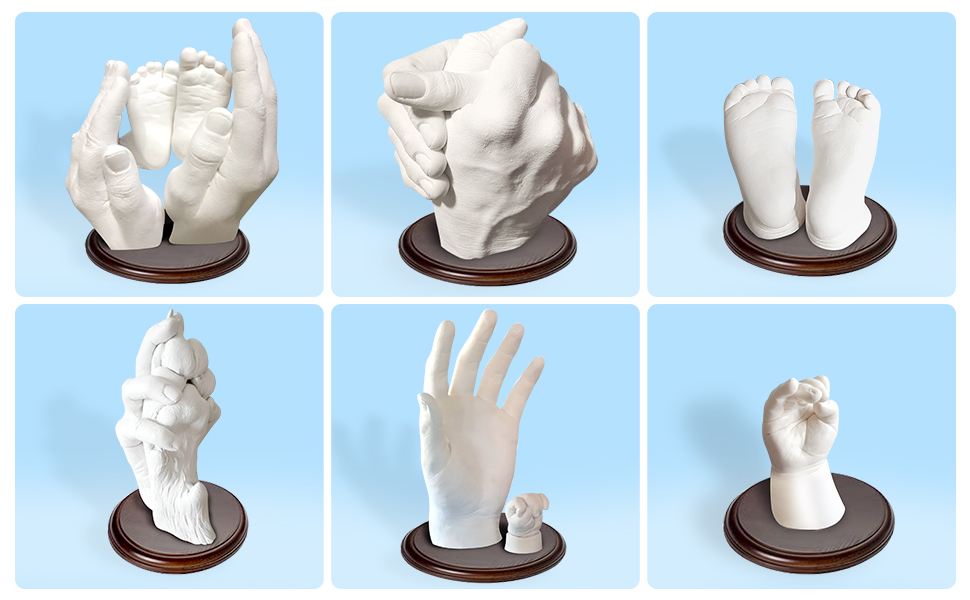 Plaster Hand Mold Ideas Buy Hand Casting Kit Couples Hand Hold Mold