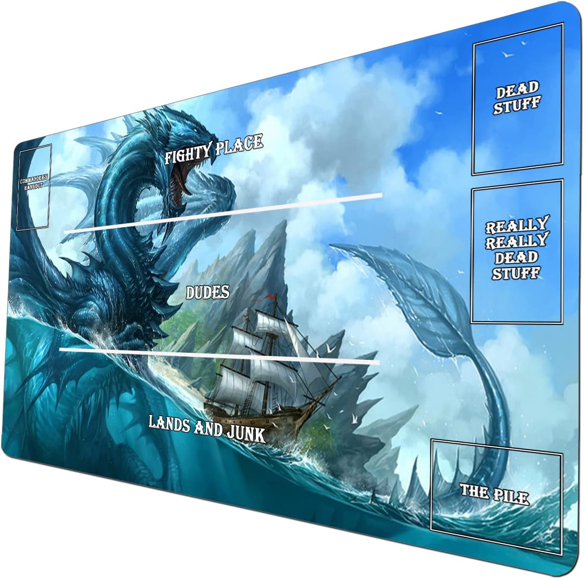 Amazon.com: MTG Playmat Fantasy Dark TCG Playmats Table Mats Compatible ...