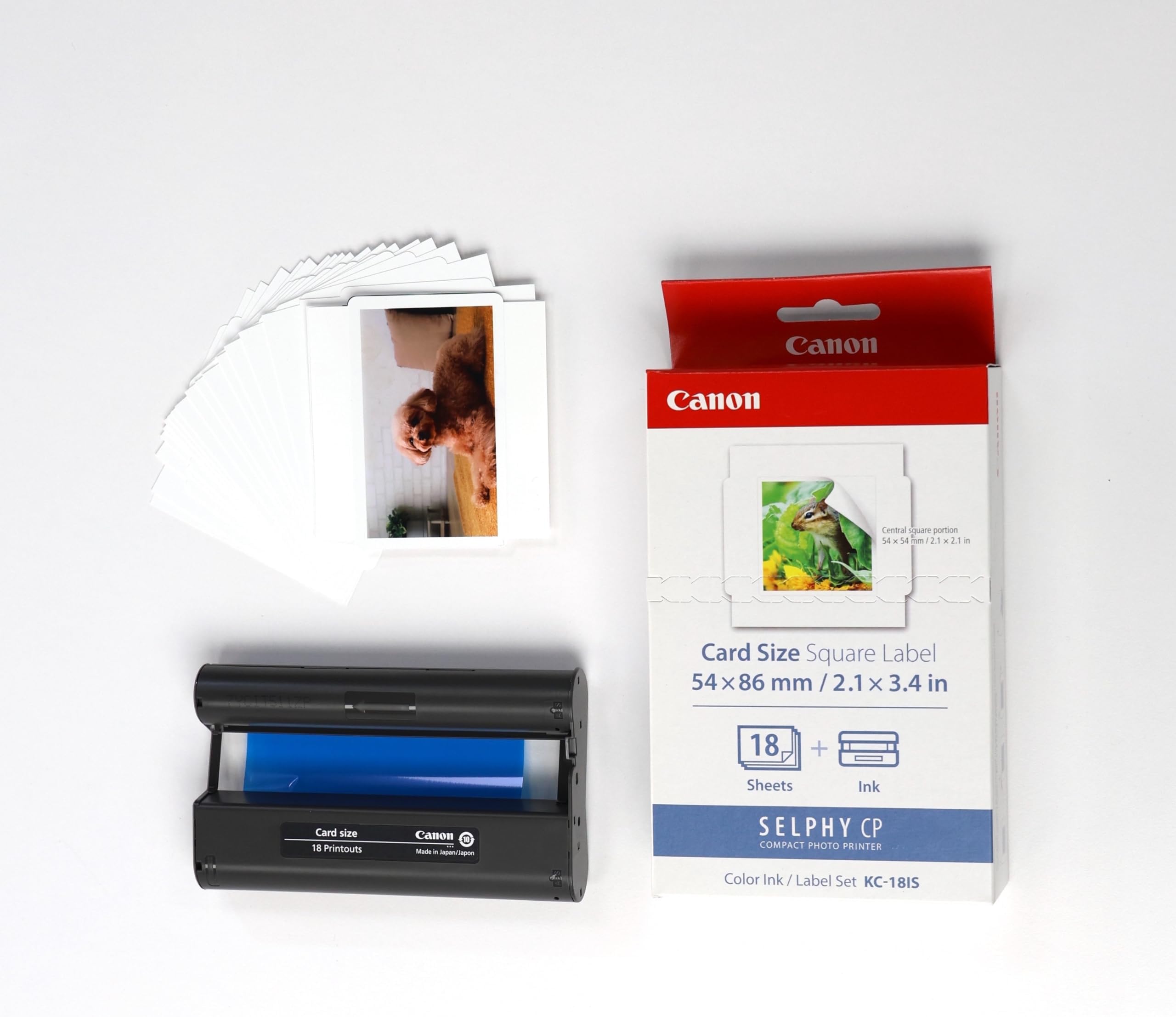 Canon KC-18 IS 5 x 5cm Sticker-Papier für Selphy Drucker: Amazon.de ...