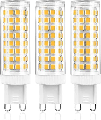 G9 LED Bulbs Dimmable, 10W (100W Halogen Equivalent), Bipin Base, AC ...