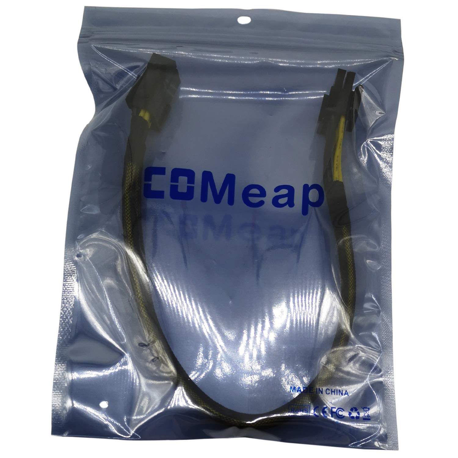 Snapklik.com : COMeap 6 Pin To 8 Pin CPU Power Adapter, 6 Pin Female To ...
