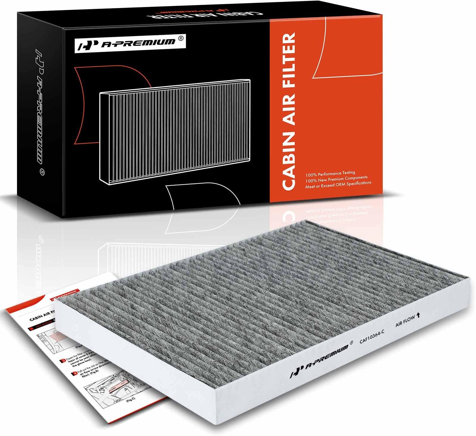 Amazon.com: A-Premium Cabin Air Filter with Activated Carbon Compatible ...