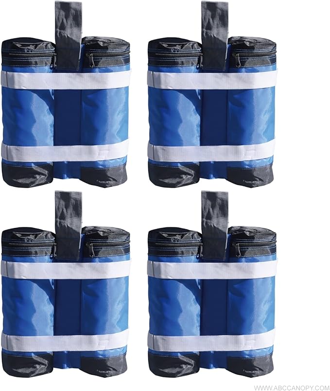 Amazon.com: ABCCANOPY Canopy Sandbags for Instant Shelters, 140lb (Blue ...