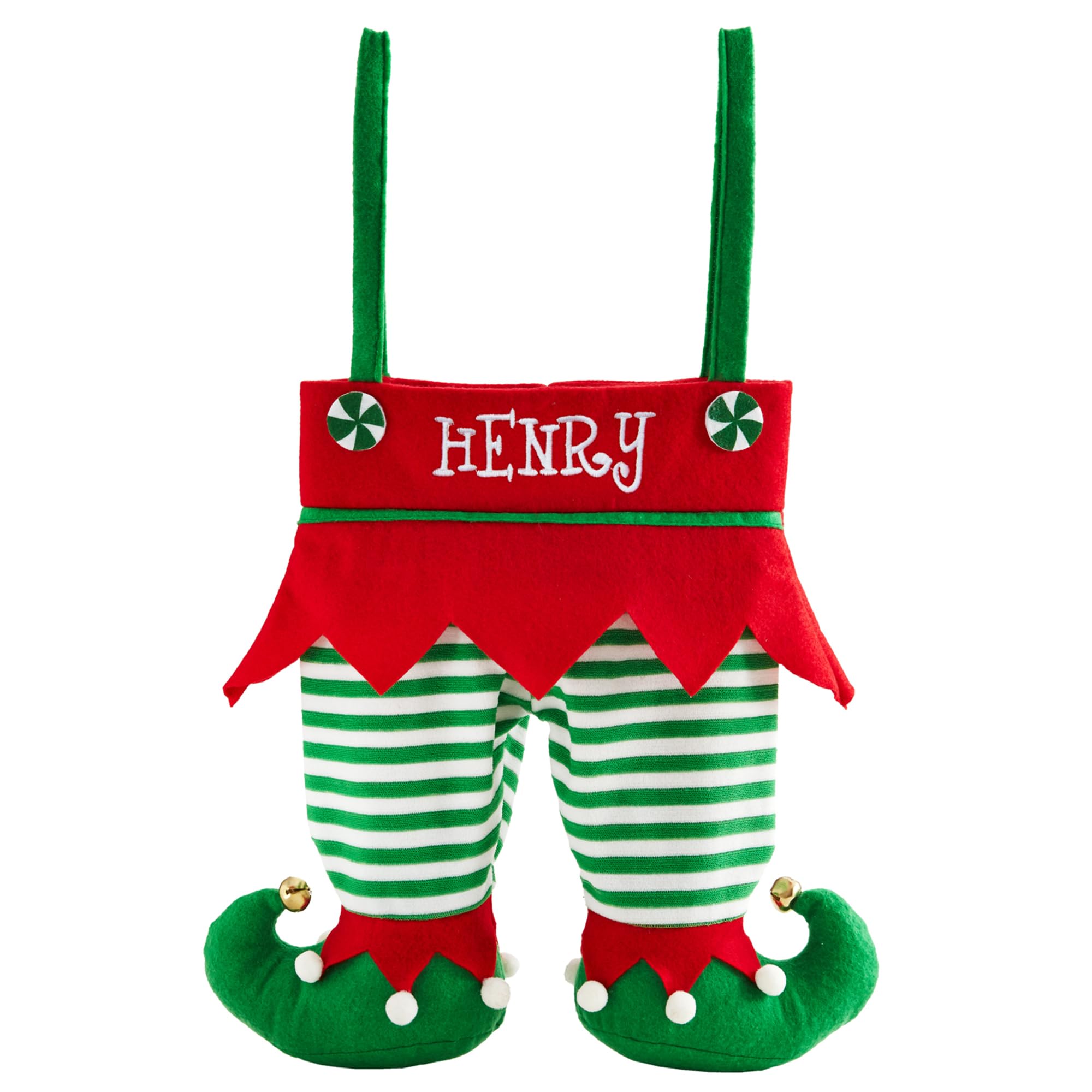 Amazon.com: Let's Make Memories Personalized Christmas Stocking - Elf ...