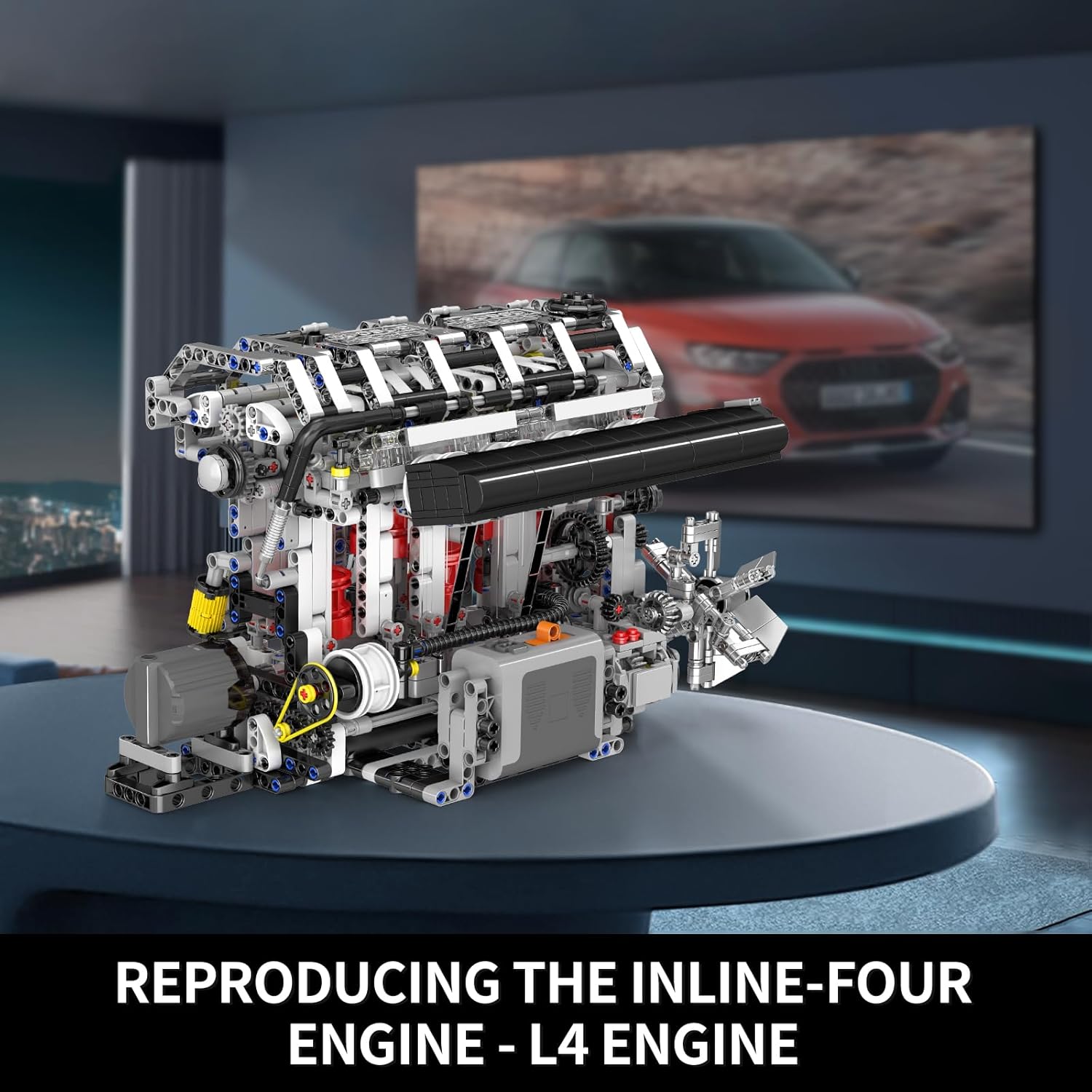 Mould King Technic L4 Engine Building Blocks Sets, Philippines | Ubuy