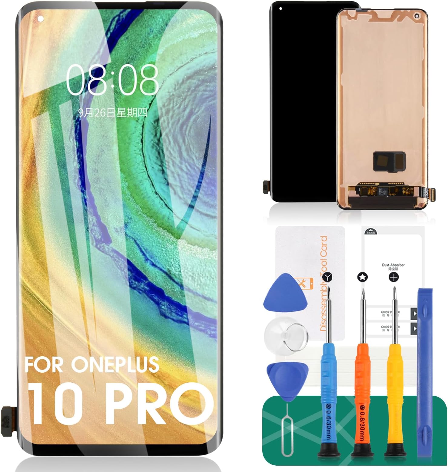 Amazon.com: AMOLED for OnePlus 10 Pro 5G/10 Pro Screen Replacement for ...
