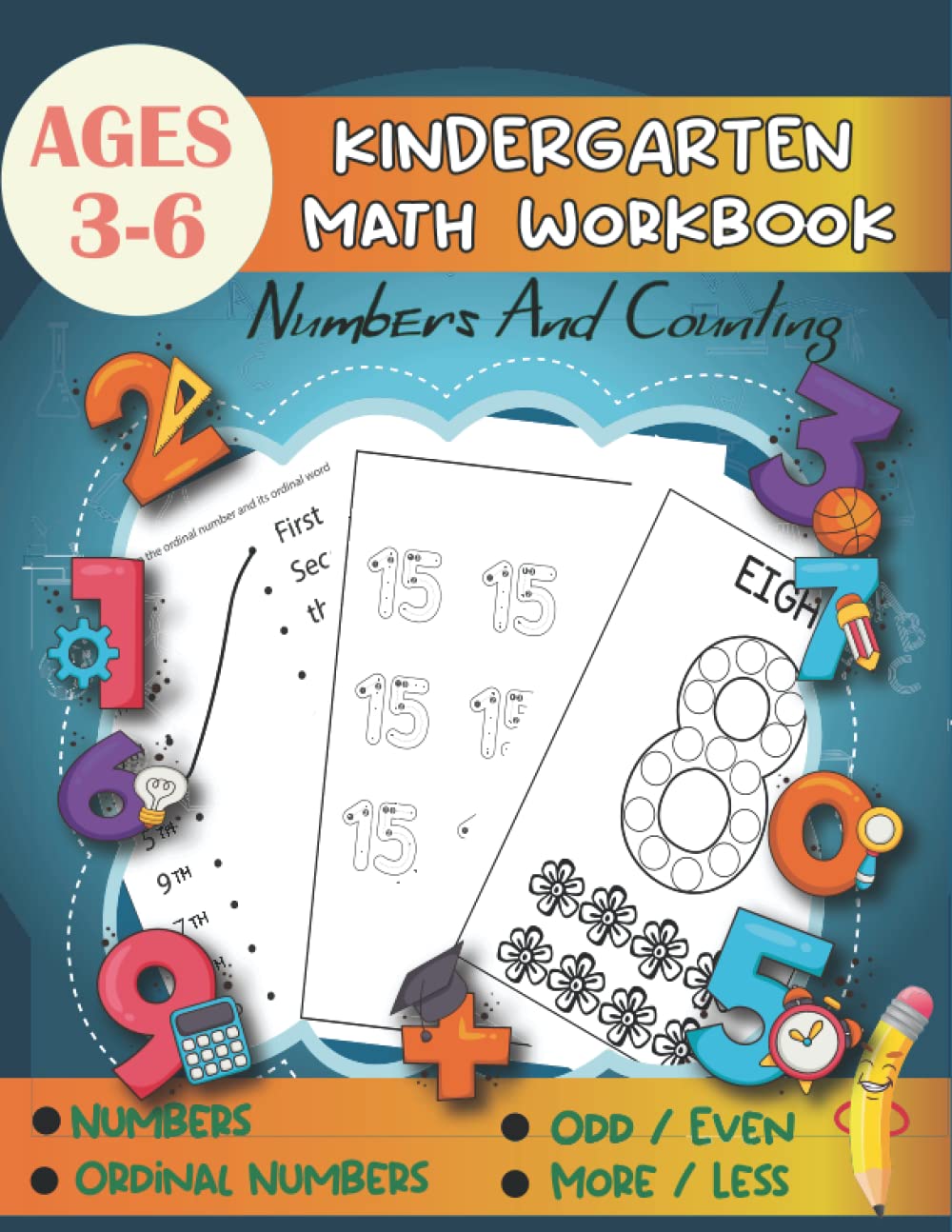 Buy Kindergarten Maths Workbook ‘Numbers And Counting’ For Preschoolers ...