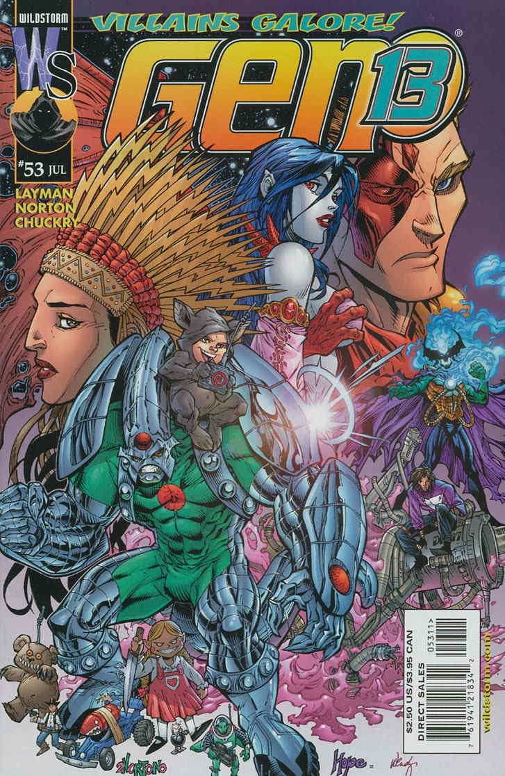 Amazon.com: Gen13#53 VF/NM ; Wildstorm comic book : Collectibles & Fine Art