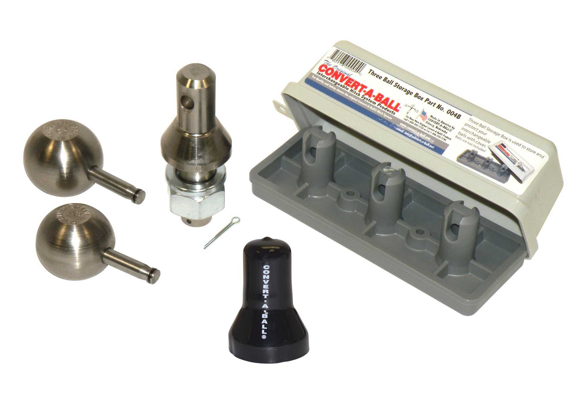 Amazon.com: Convert-A-Ball 2-Ball Set - 1 7/8 and 2 inch Balls With ...