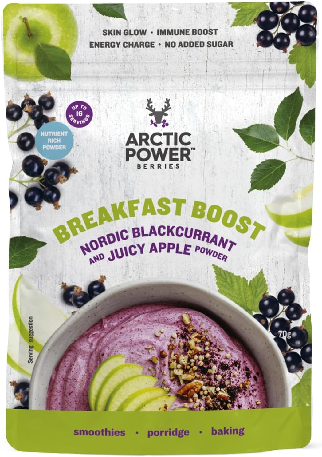 Arctic Power Berries Breakfast Boost, Nordic Blackcurrant and Apple ...