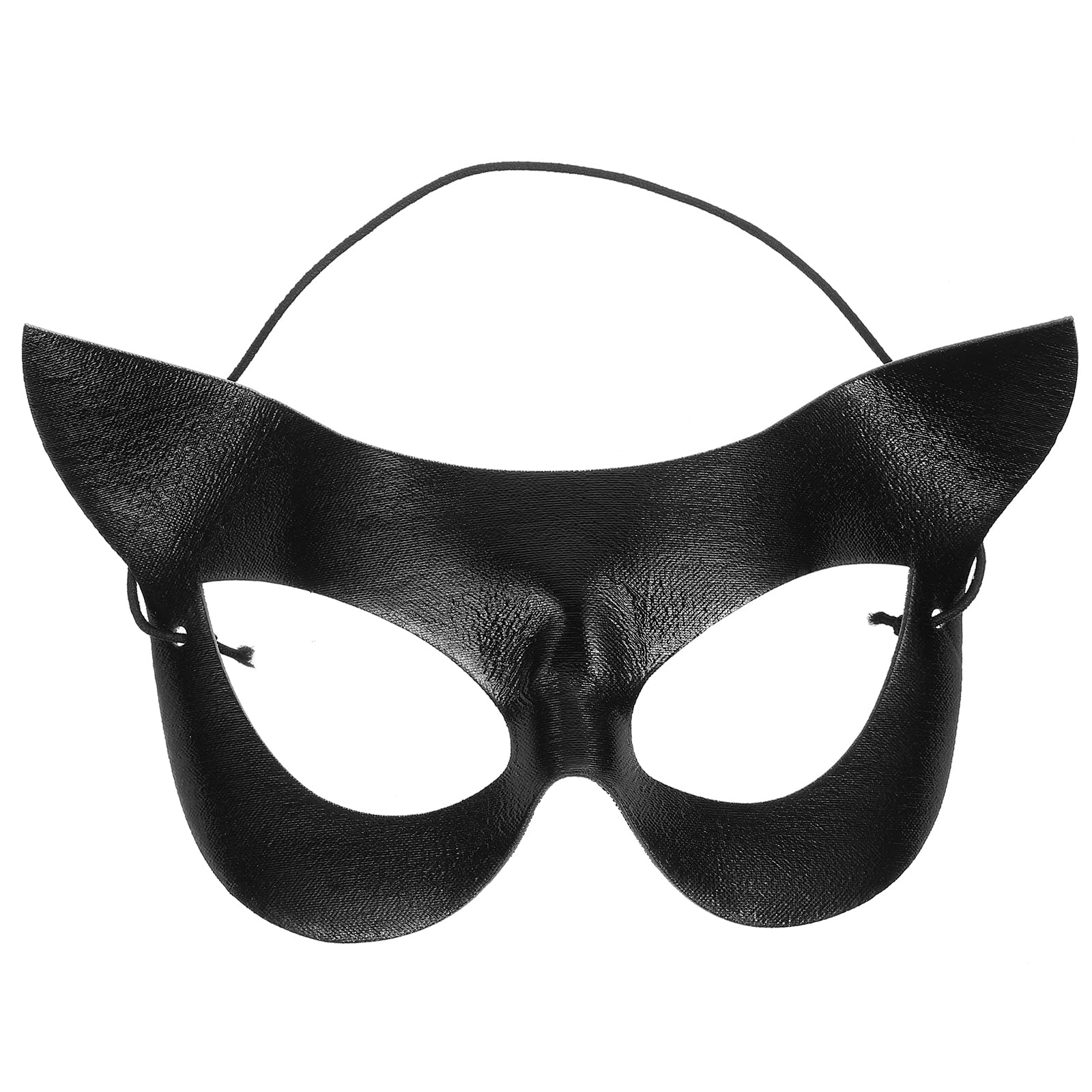 Amazon.com: LIFKOME Catwoman Mask Black Cat Mask for Women Cat Face ...