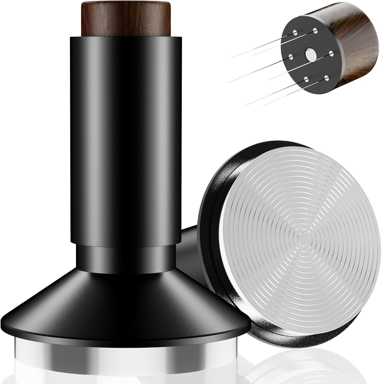 Amazon.com: Kitcanis 58mm Espresso Tamper, 2-in-1 WDT Tool Coffee ...
