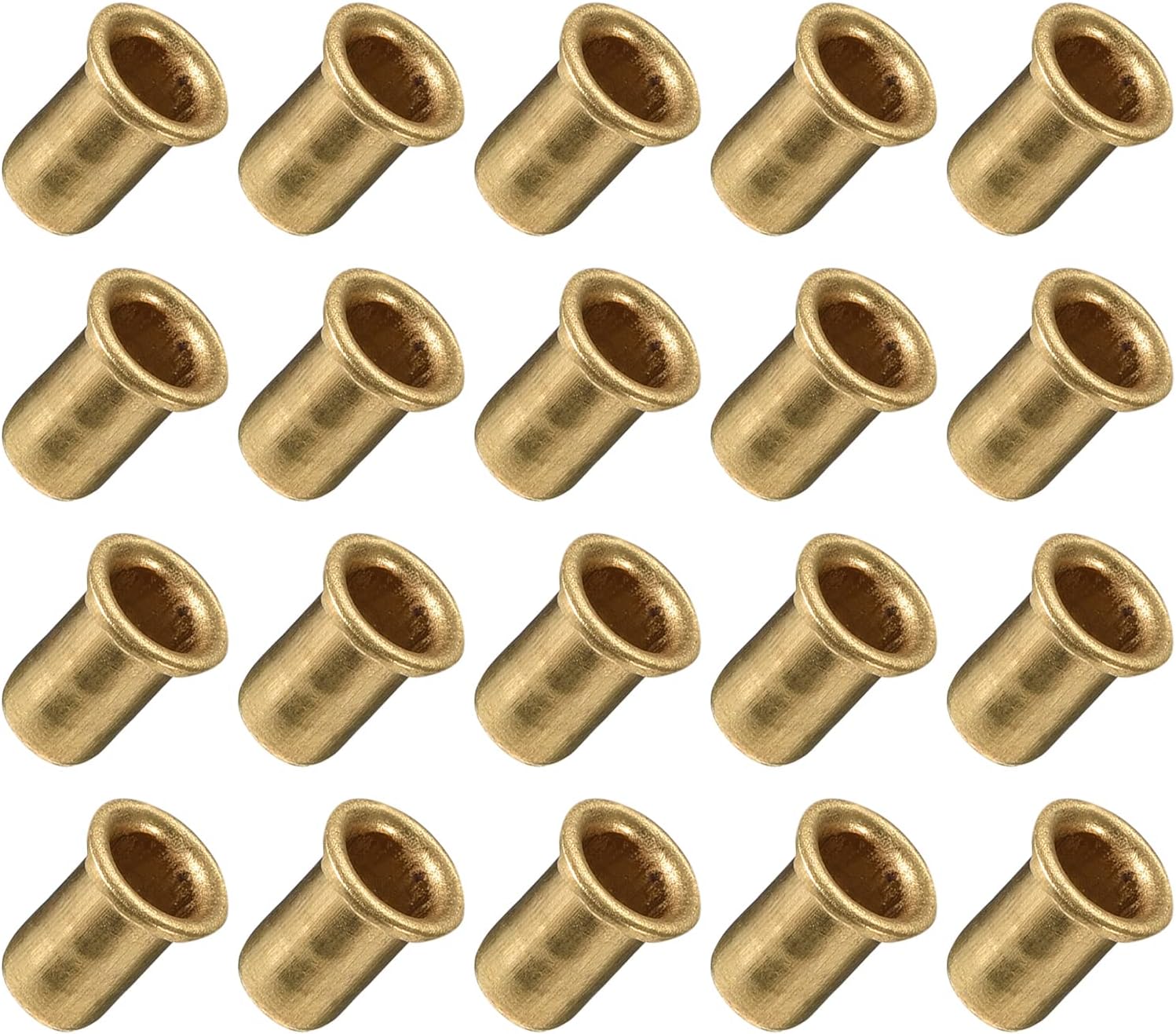 Amazon.com: METALLIXITY Through Hole Rivet (5x8mm) 200Pcs, Copper ...