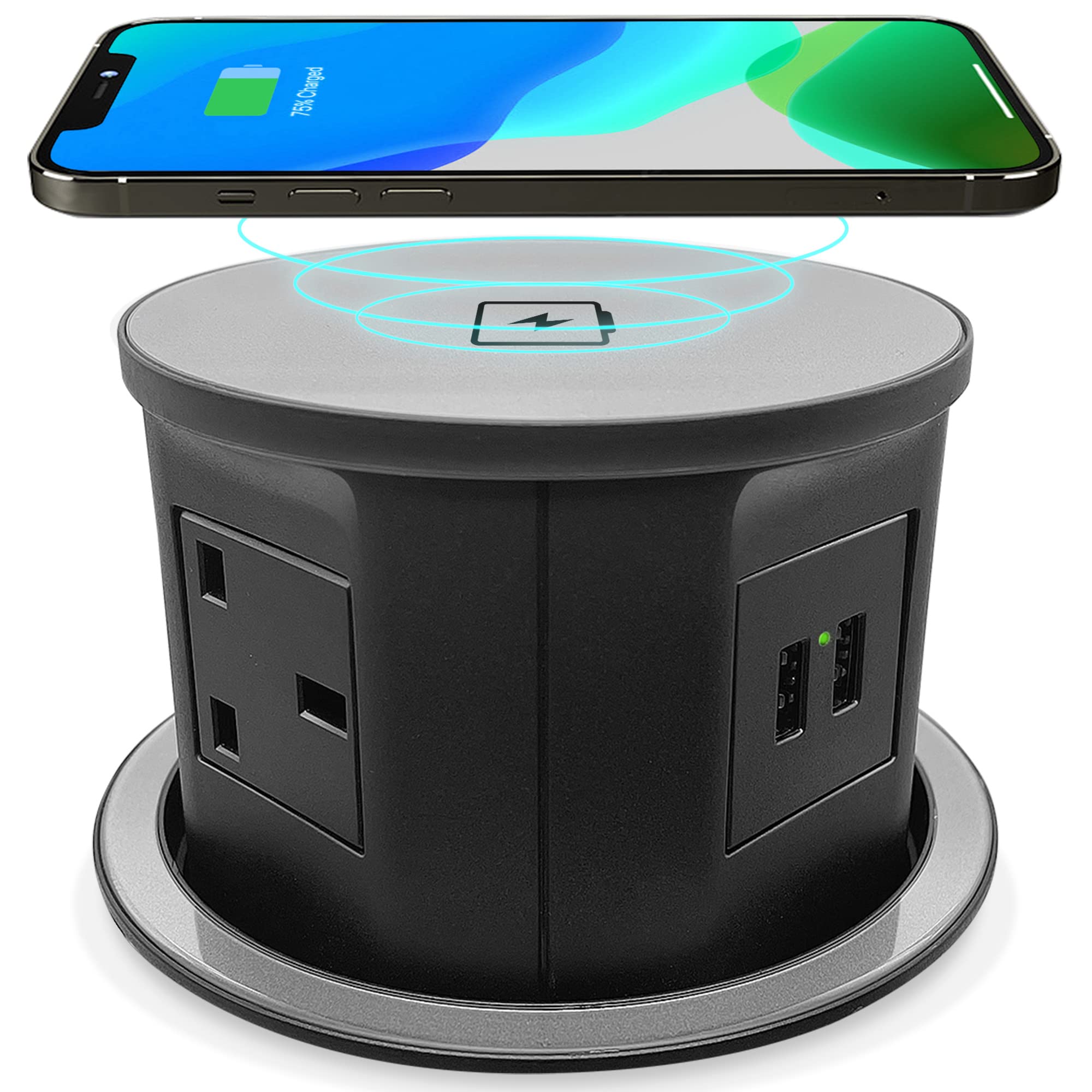 Buy VORSPRUNG® Automatic POP UP Sockets Kitchen Worktops Offices ...