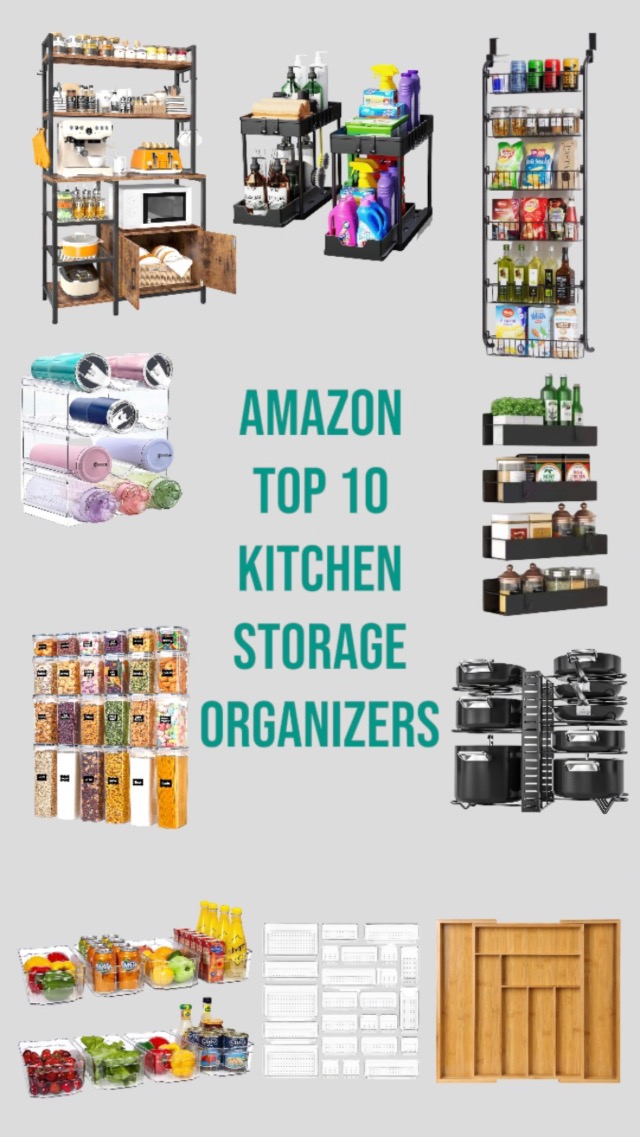 Watch Top 10 Kitchen Storage Organizers on Amazon Live