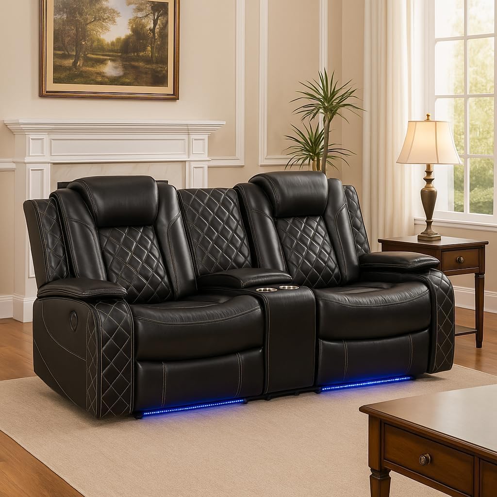 Amazon.com: COMHOMA Power Living Room Furniture Sets,Electric Recliner ...