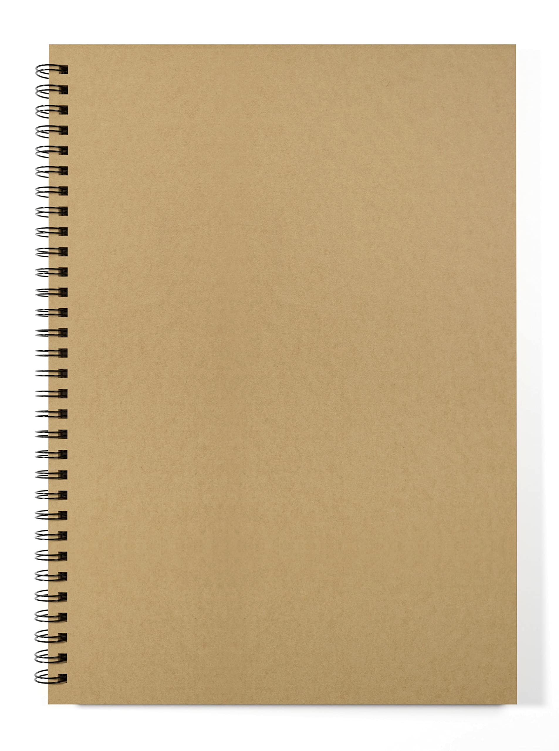 Silvine Twin Wire Kraft Sketch Book - 100gsm Kraft Paper (40 Sheets ...