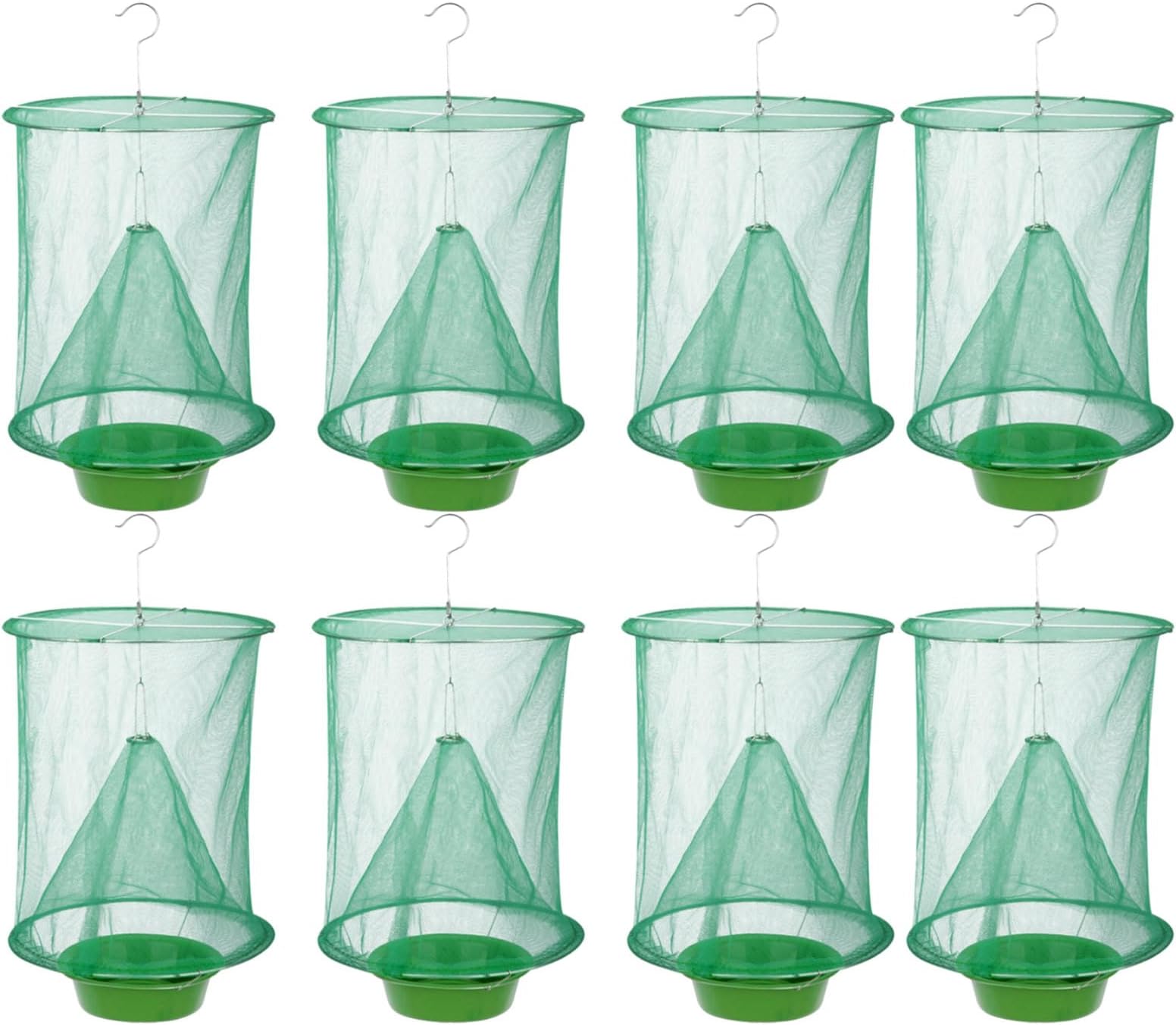 Amazon.com : 6 Pack Ranch Fly Trap, 2024 New Hanging Fly Catcher, The ...