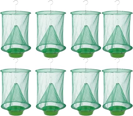 Amazon.com : Ranch Fly Trap with Bait Tray, Reusable Fly Traps Fly ...