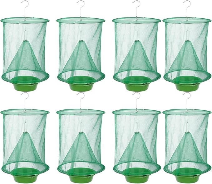 Amazon.com : Ranch Fly Trap with Bait Tray, Reusable Fly Traps Fly ...