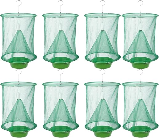 Amazon.com : Ranch Fly Trap with Bait Tray, Reusable Fly Traps Fly ...