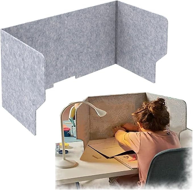 Amazon.com: LIGUOYI Folding Desk Dividers Desk Panel, Stand Up Office ...