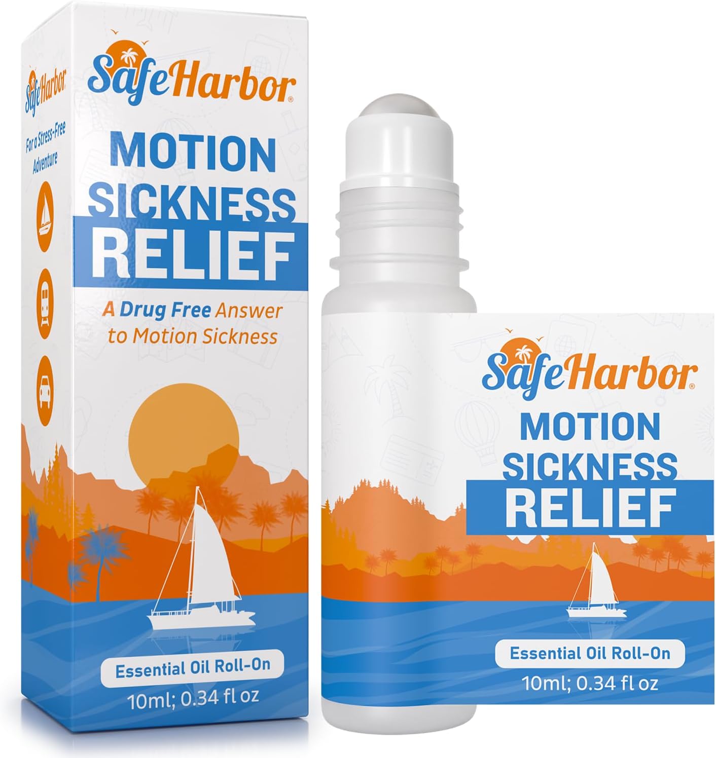 Amazon.com: MotionEaze Non-Drowsy Motion Sickness Relief - All Natural ...