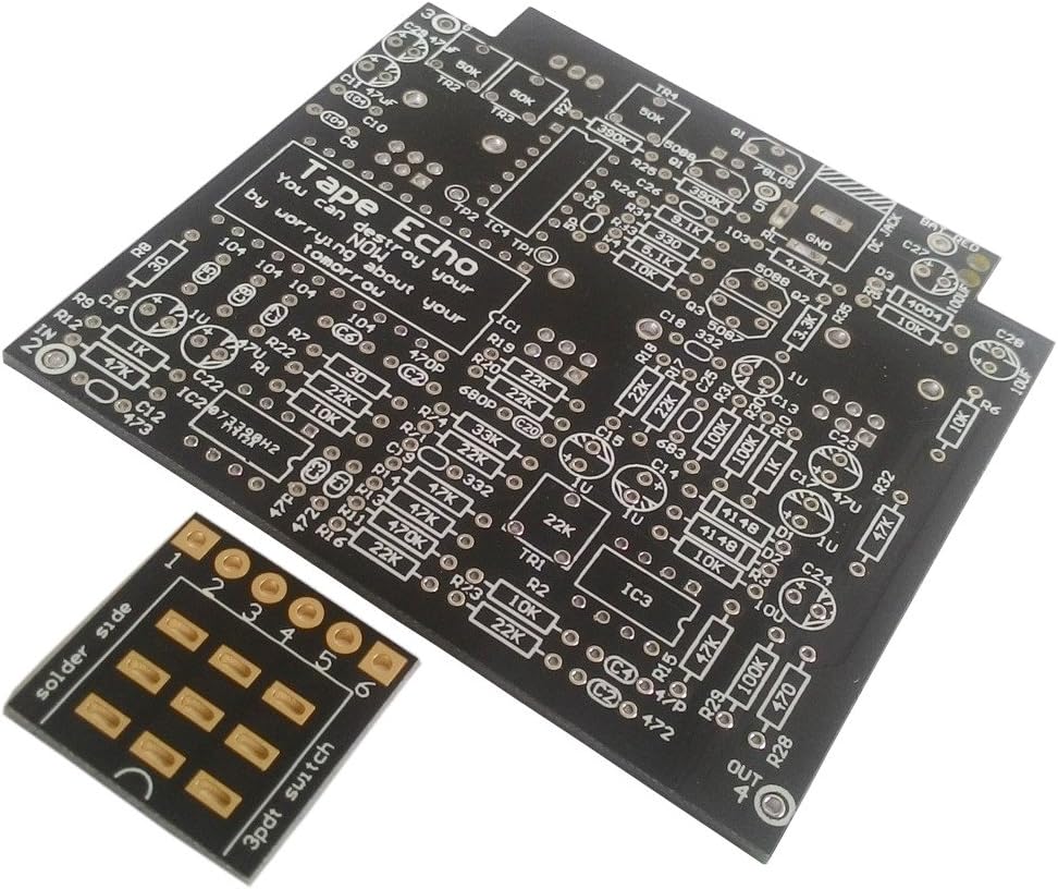 Amazon.com: Tape Echo Machine delay pedal - PCB only : Musical Instruments