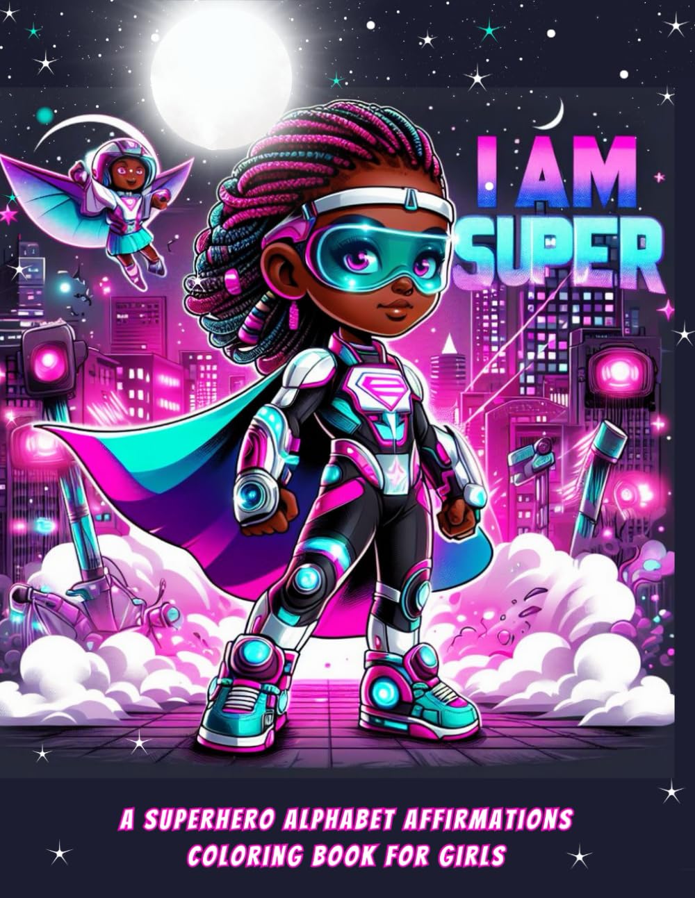 Amazon.com: I Am Super: Superhero Alphabet Affirmations Coloring Book ...