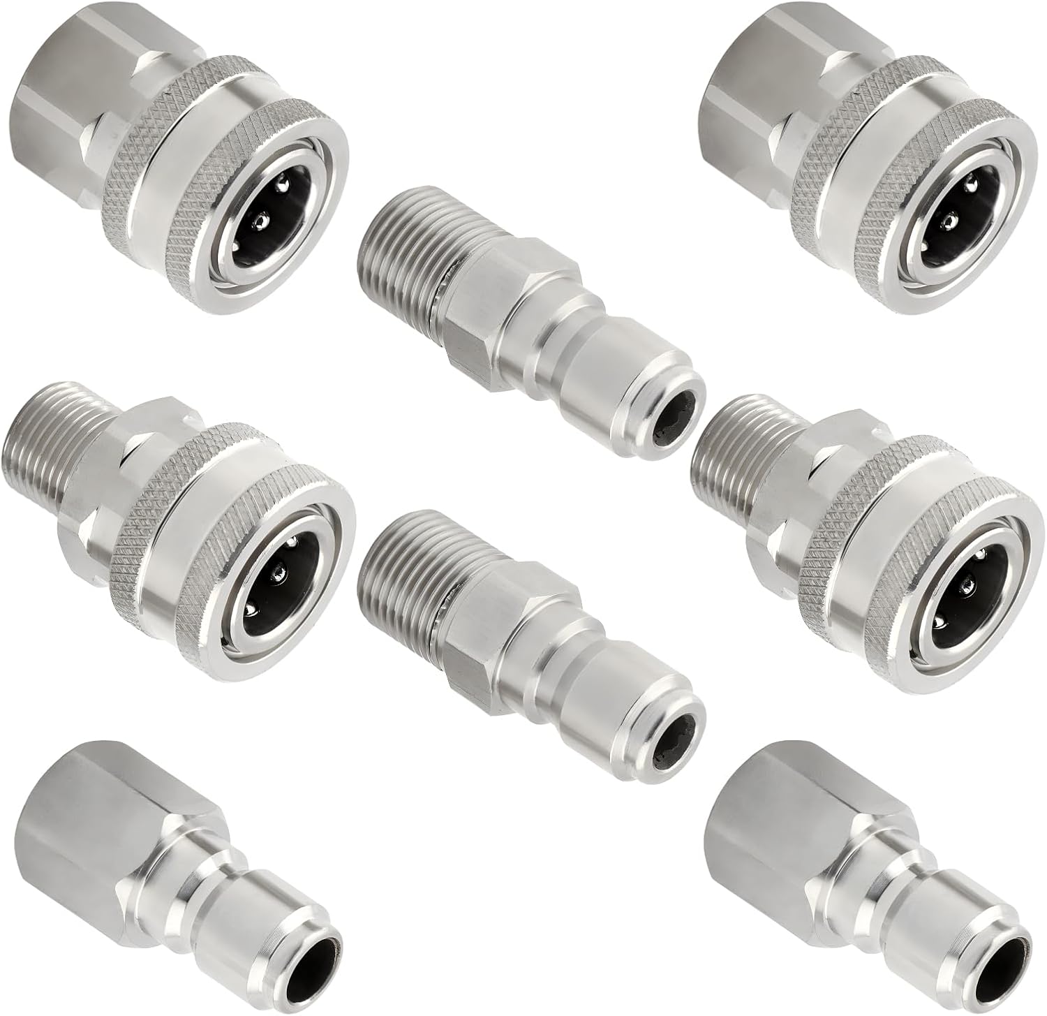 Amazon.com: 8PCS Pressure Washer Quick Connect Kit 3/8 Inch, Quick ...