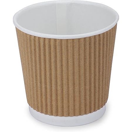 Buy shree bm - Ripple Insulated Paper Cups – Coffee/Tea Hot Cups |3 ...